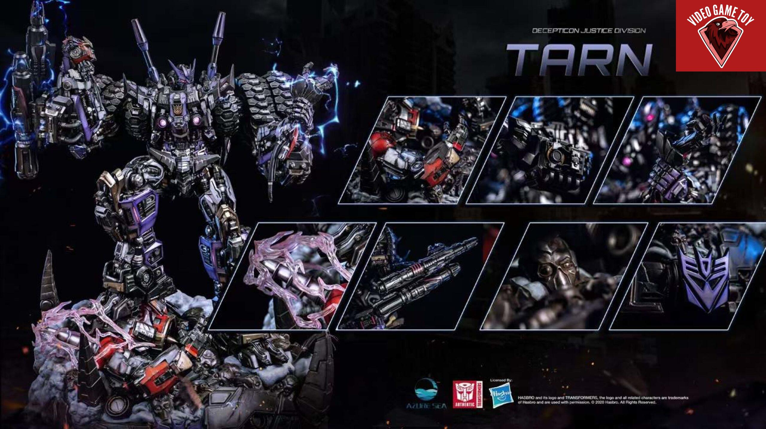 AzureSea Studio – Transformers Tarn Statue – Video Game Toy