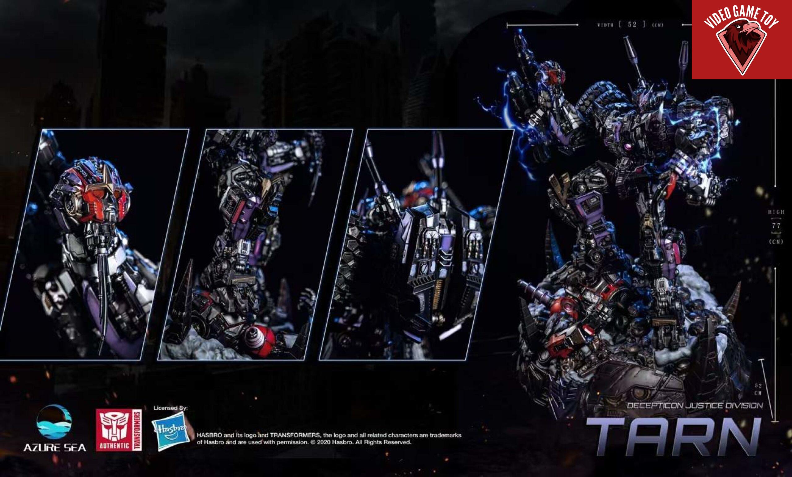 AzureSea Studio – Transformers Tarn Statue – Video Game Toy
