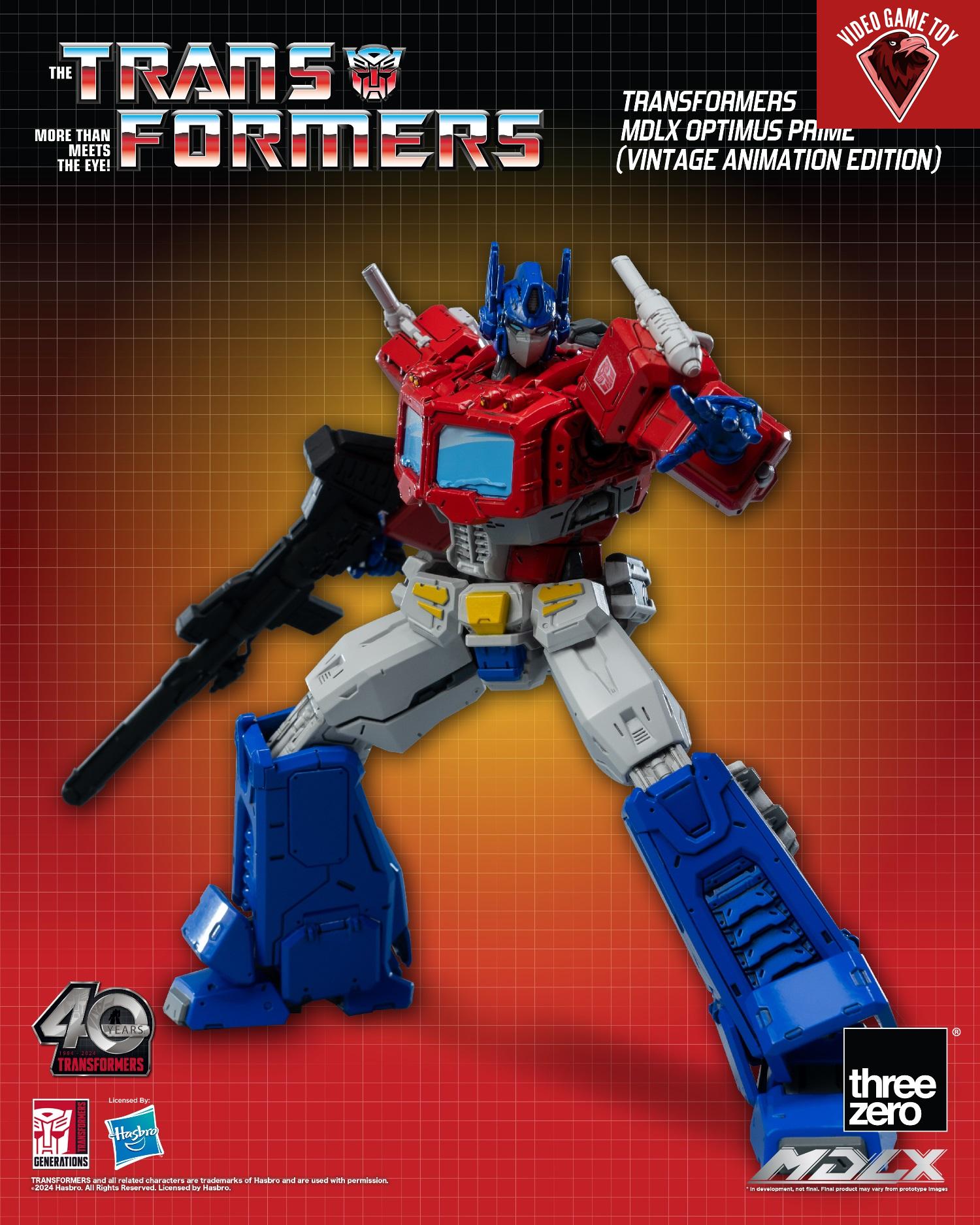 Threezero Studio - Transformers MDLX Optimus Prime (Retro Animation ...